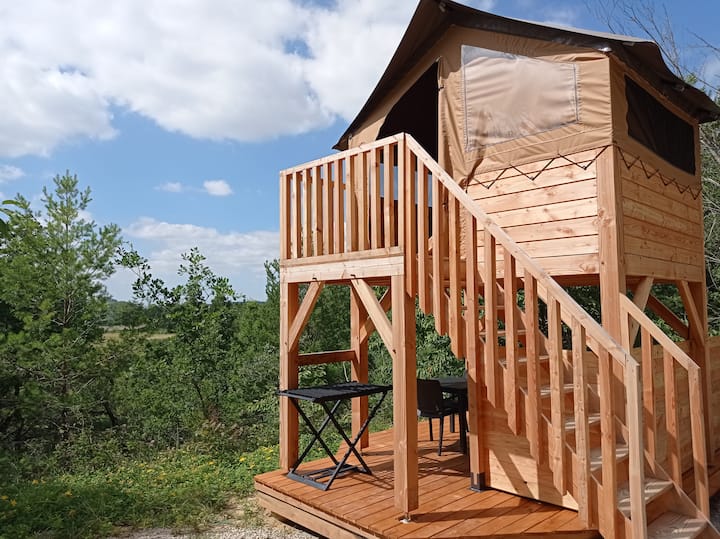 Cabane Sur Pilotis - 몽벨