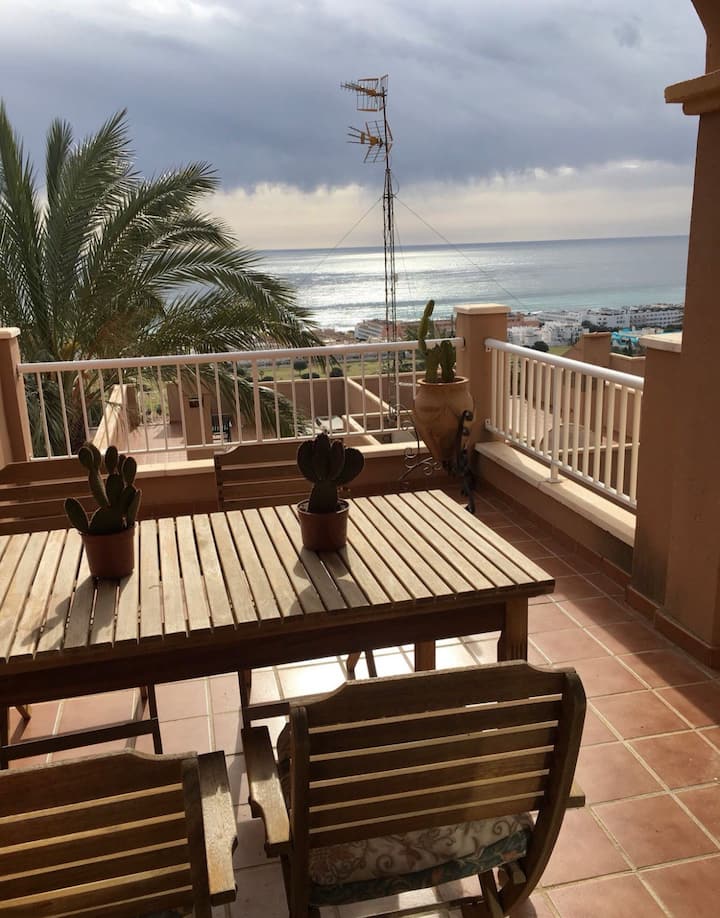 ÁTico Con Vistas Al Mar Y Golf - Garrucha