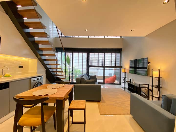Two-story Loft Apartment: 80 Meters To The Sea, - Alanya