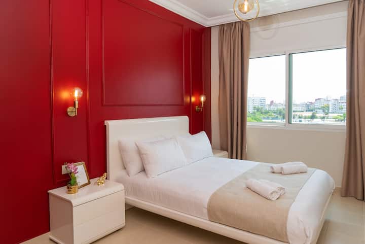 % 4 Min Mosquée Hassan 2 Et Plage| Wifi Netflix - Casablanca