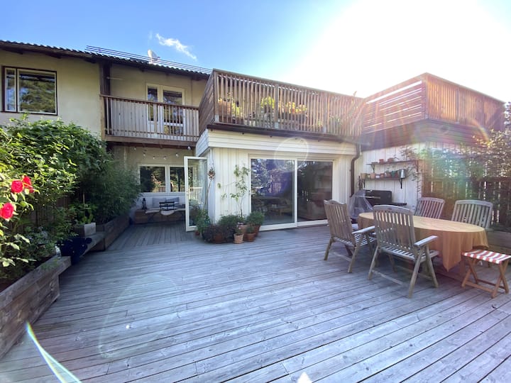 Lovely Kids Friendly Row-house, Close To City - Stockholm