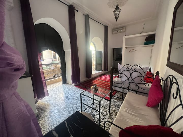 Chambre Triple A 2 Min De Medina - Marrakesch