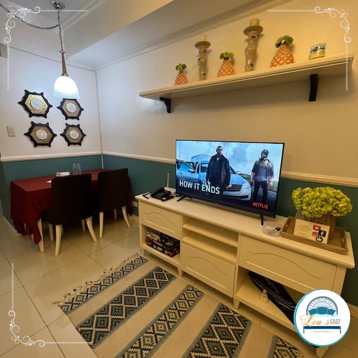 Smdc Wind Taal View With Balcony,netflix&more - Tagaytay