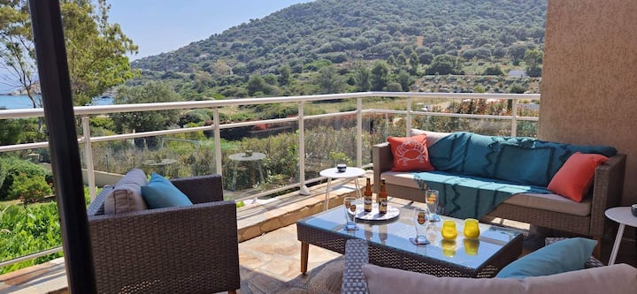 Appartement Dans Villa En Bord De Mer - Balagne