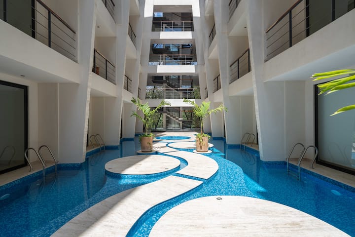 2br-apartment-swim Up-gym-laundry-akua Tulum - Tulum