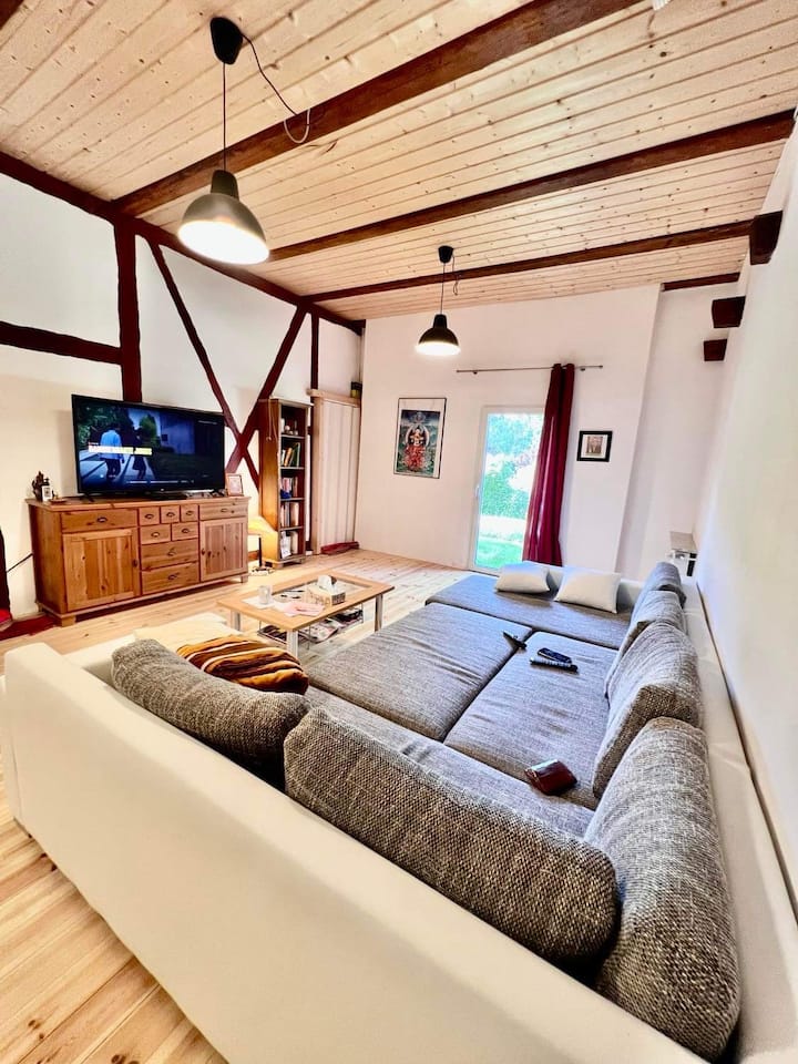 Old Barn Near Elbe River Beach - Bleckede