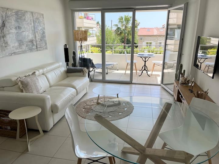 Magnifique Appartement (+Parking) Près De La Mer. - Biot