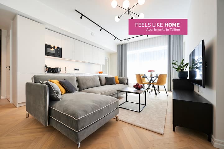 Brand New/luxury 4-rooms/balcony/parking In Garage - Tallinn