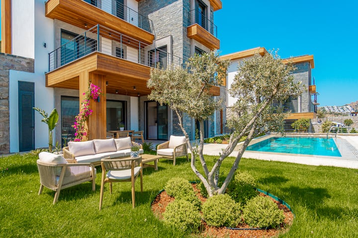 Villa B @Bodrumtriohomes 4+1 Ultra Lüks Villa - Gümbet