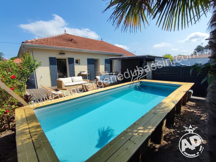 Maison 6 Couchages Lège Centre - Lège-Cap-Ferret