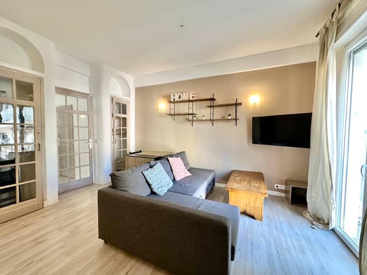 Heart Of Juan Les Pins -Ac- 5min Beach&restaurants - Juan-les-Pins