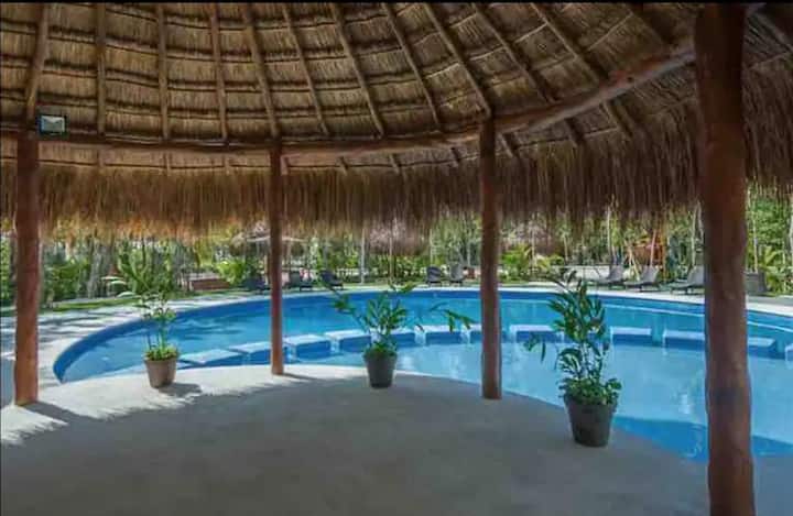 New 2br Condo Between Jungle & Sea With Security - Puerto Morelos