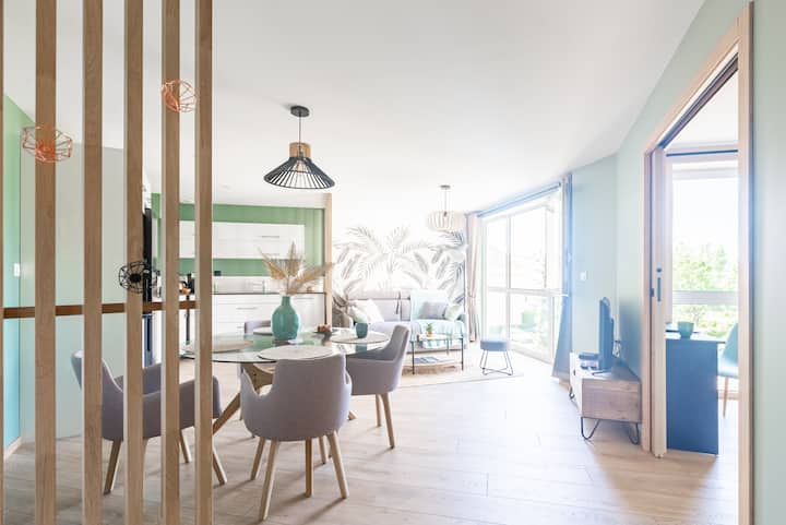 Canal Des Ducs:calme Et Cosy, Cité Gastro+pk+clim - Dijon