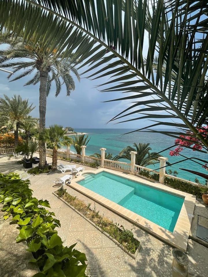 Villa Palace Avec Piscine Et Plage Accès Privée - El Campello