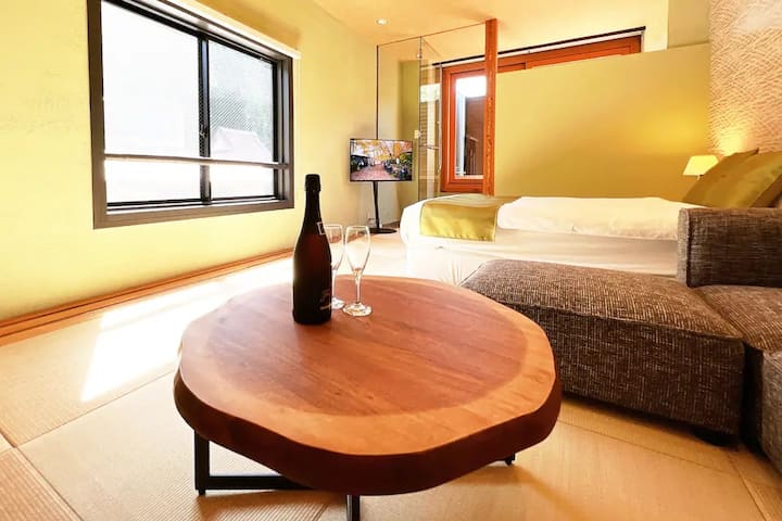 Or35a Owl Resort ー Open Air Hot Spring + Dinner! - Hamada