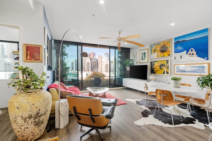 Melbourne Riverview 2br 2bath - City Views - Melbourne