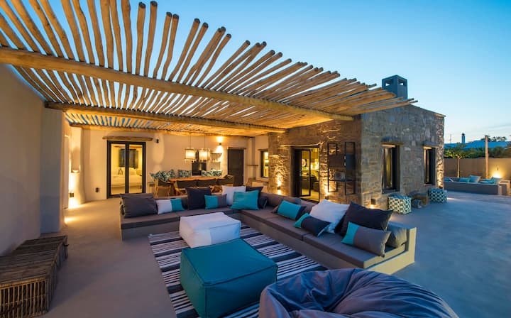 Luxus Villa In Paros Mit Strandzugang + Jacuzzi - Paros