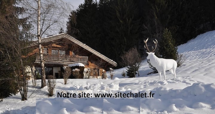 Appartement 3 Ch. Dans Super Chalet 500m Village - Megève