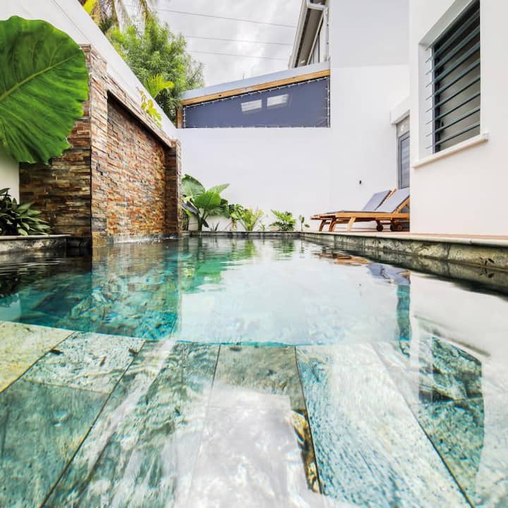 Villa 5* Piscine Chauffée Et Spa | Dodoterla - Saint-Gilles les Bains