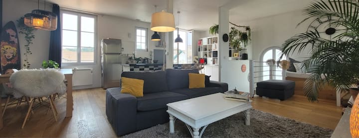 Duplex T3 Classé 3* Dans Maison De Ville - Biarritz