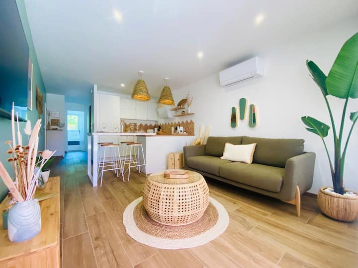 "Le Bali" P3 Cosy,  Piscine, Clim, Pkg, Plage, 3* - La Grande-Motte