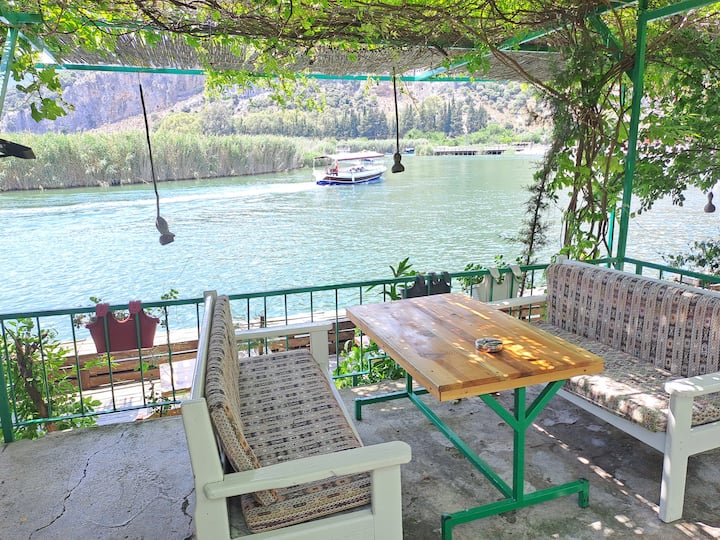 Communal Kitchen, Caria River, Village House Room. - Ekincik Koyu