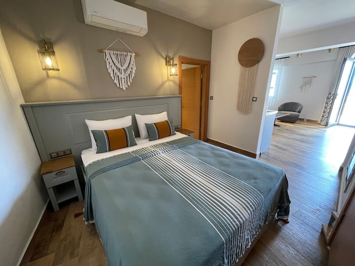 Oikos Bozcaada - Deluxe Bahçe Süiti, Deniz Mnz. - Bozcaada