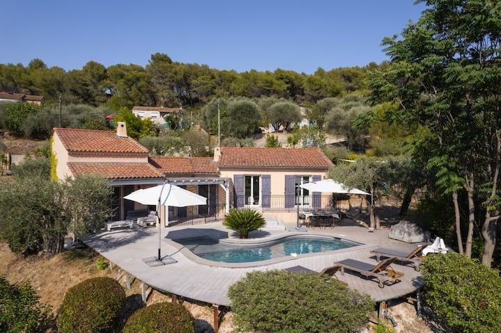 Villa Dans La Nature à 15 Min De La Plage - Èze