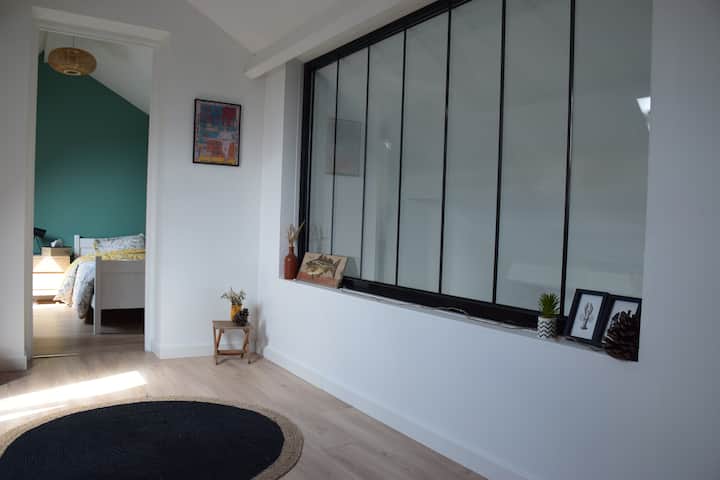 Maison Avec Jardin Privatif 1.4 Km De La Plage - Cucq
