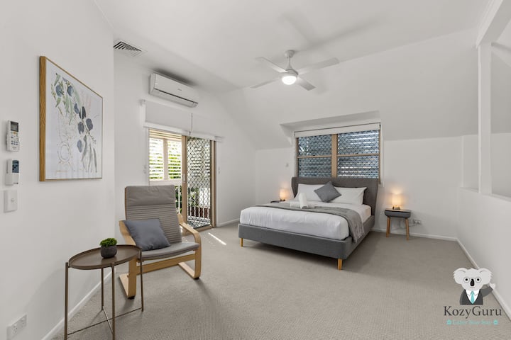 Kozyguru | Spring Hill | Cosy 1 Bed1bath - Brisbane