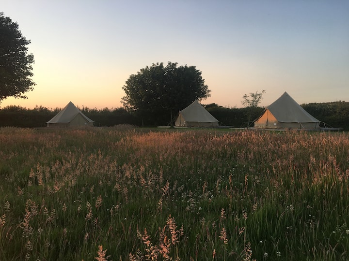 Bluebell The Bell Tent At Mena Farm, Cornwall - Bodmin