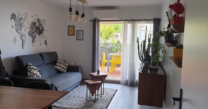 Appartement à Proximité De La Plage - Vallauris