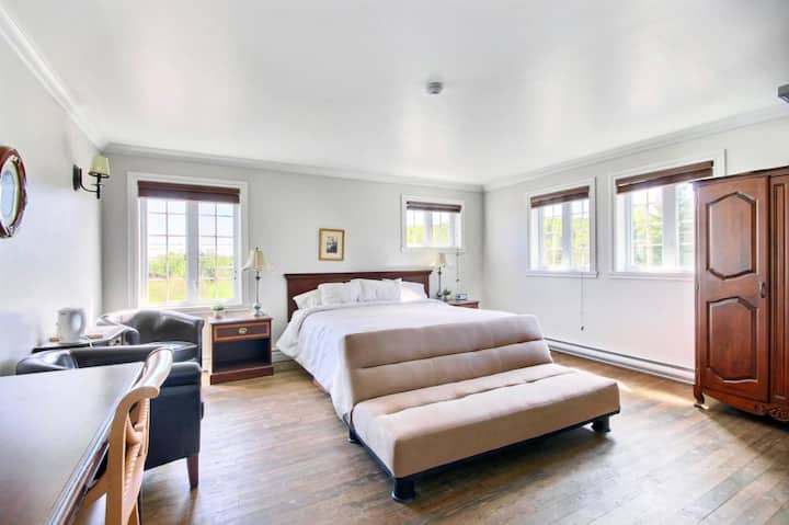 L'estampilles Chambre 4 - 1 Lit King - Baie-Saint-Paul