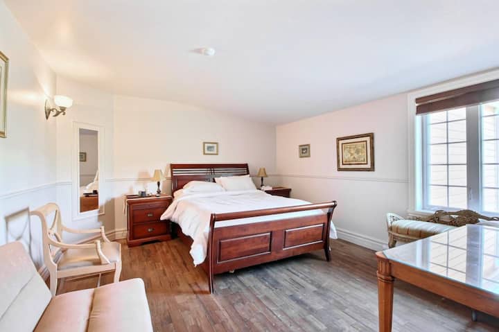 L'estampilles  Chambre 9 - 1 Lit Queen - Baie-Saint-Paul