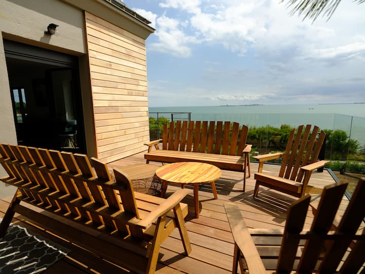 Le Pavillon D'eole-loft Vue Mer - Barfleur