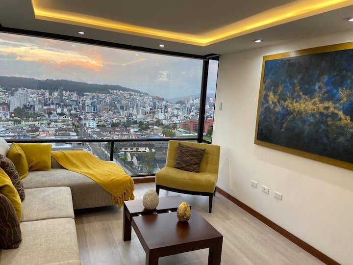Departamento Con Hermosa Vista - Quito