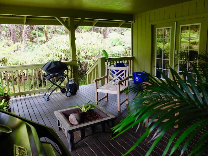 Volcano One-beautiful Modern Studio With Lanai - Volcano, HI