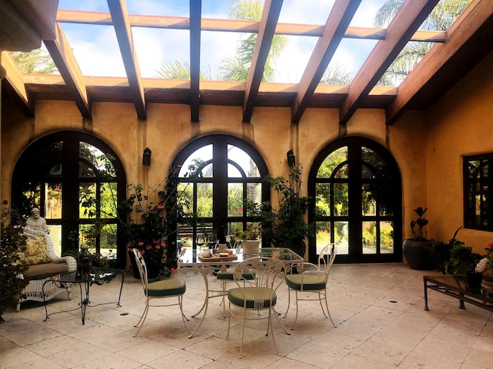 Wine & Roses In A Spanish Villa - Nipomo, CA