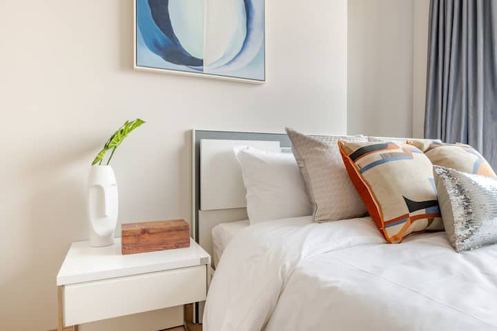 30days! Airportlink Sukhumvit Nana Maxvalu 2br(4p) - Tayland