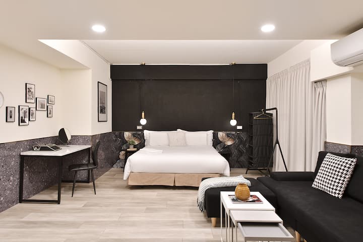 B1 /寬敞2房2衛~8人房 / Mrt 中山國中站5mins / 錦州街夜市 /上引水產 - Taipéi