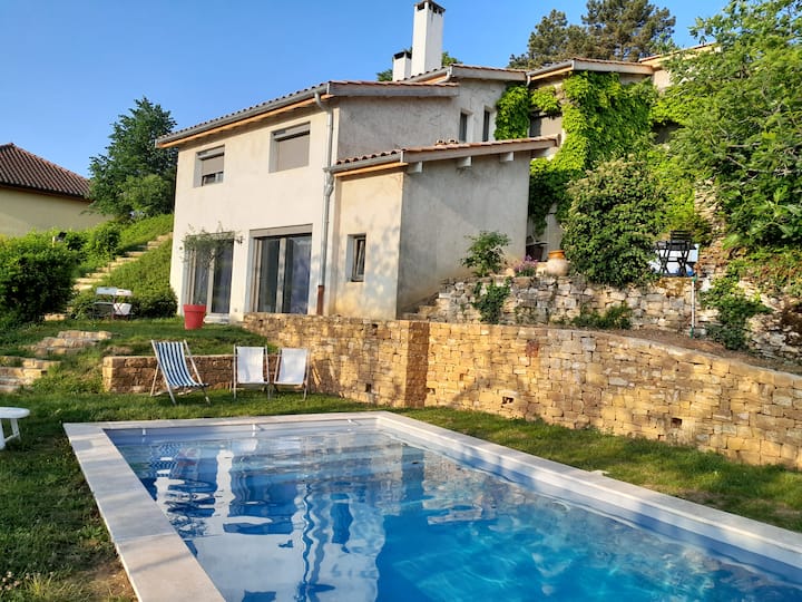 Maison Au Cœur Des Monts D'or - Neuville-sur-Saône