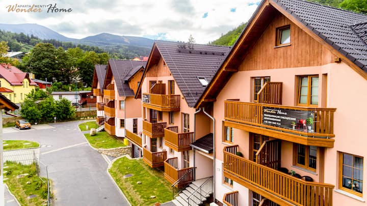 Apartament Adventure Iv Z Balkonem, Przy Centrum - Karpacz