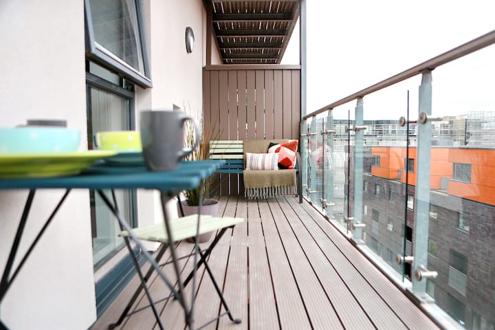 Ancoats Flat Park Free 5 Min Walk To Bars & Shops - Manchester