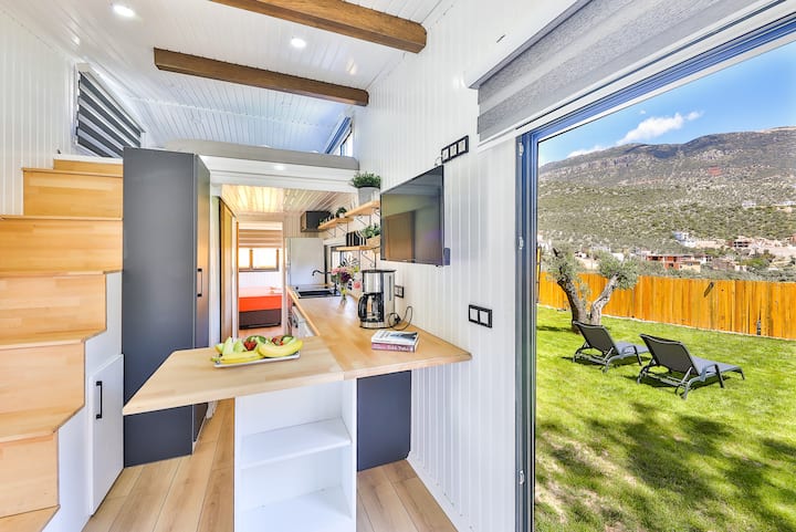 Zebra Tiny House With Big Garden - Kalkan