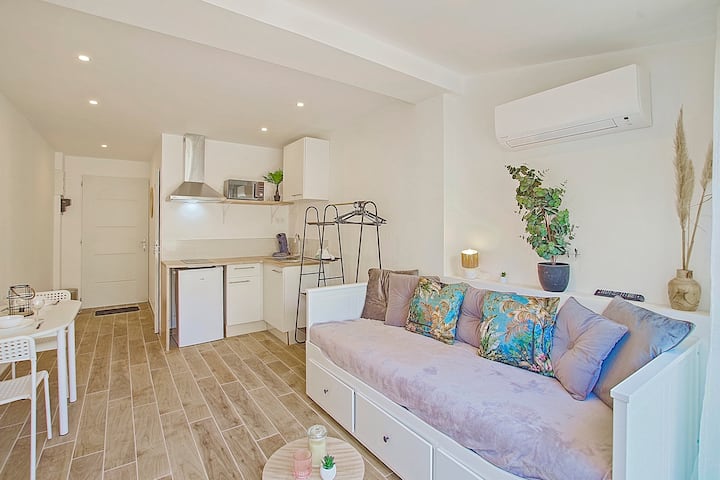 Studio Calme 300m De La Plage -1 - Canet-en-Roussillon