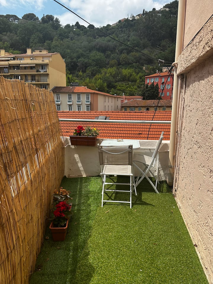 Studio 18m2 Et Terrasse De 8m2 - Menton