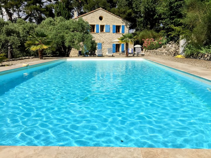 Mas Provençal Calme Avec Piscine - Vaucluse