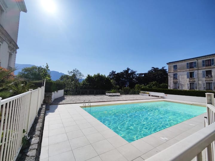 Albion Lodge, Studio En Centre Ville Avec Piscine - Aix-les-Bains
