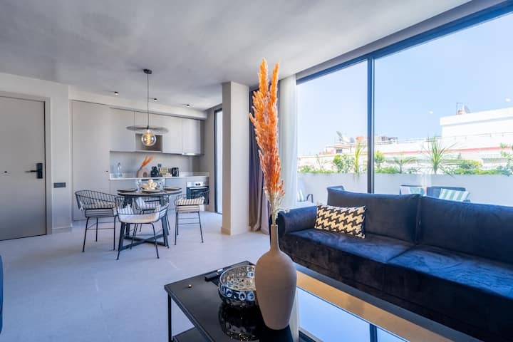 Ts23 | Anfa · 2br Luxe Stay · Terrace · Parking - Casablanca