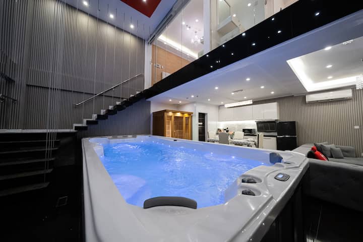 Luks Lofts Hotel - Luxury Suite 8 W/ Private Pool - Batangas